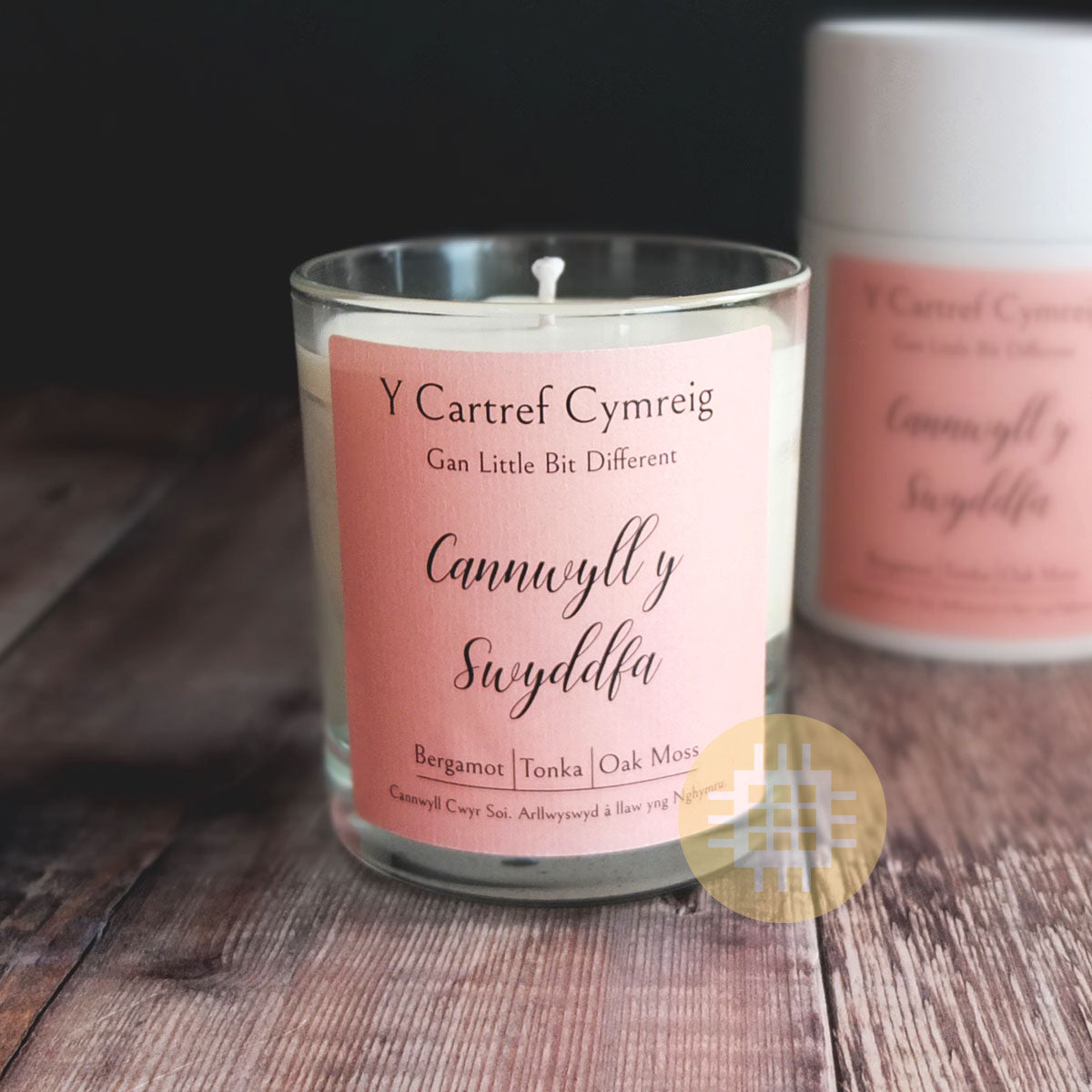 Cannwyll y Swyddfa Welsh Candle – Little Welsh Company