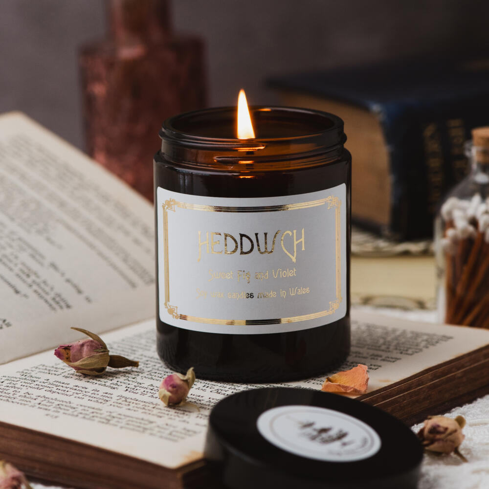 Heddwch Single Wick Candle – Little Welsh Company