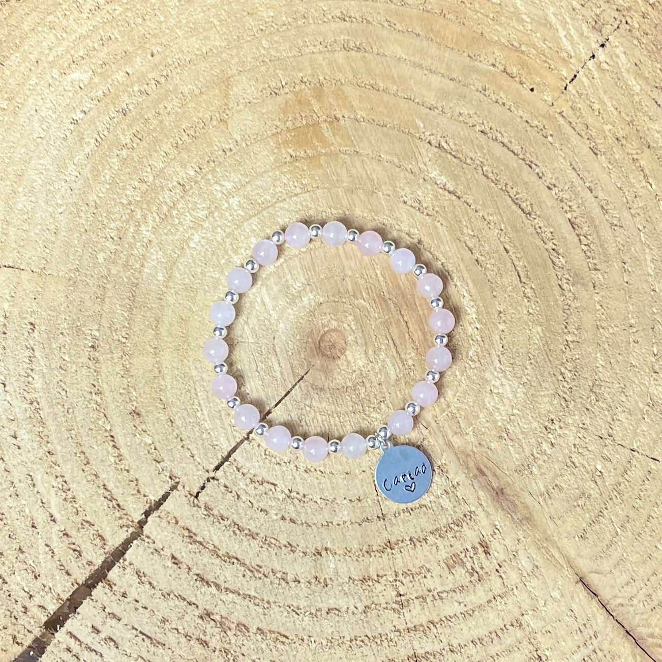 Cariad Rose Quartz Bracelet – Little Welsh Company