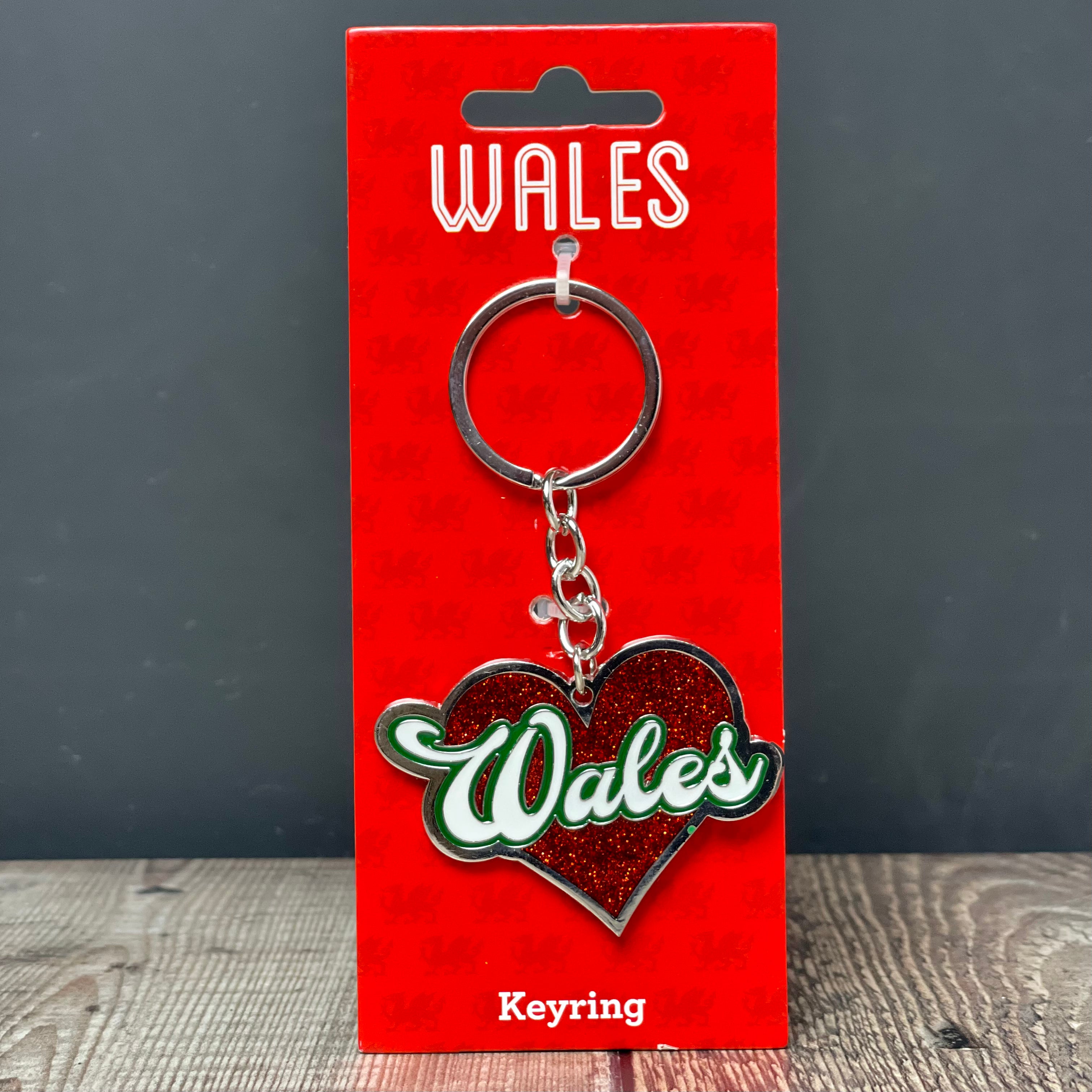 Wales Script Keyring – Little Welsh Company