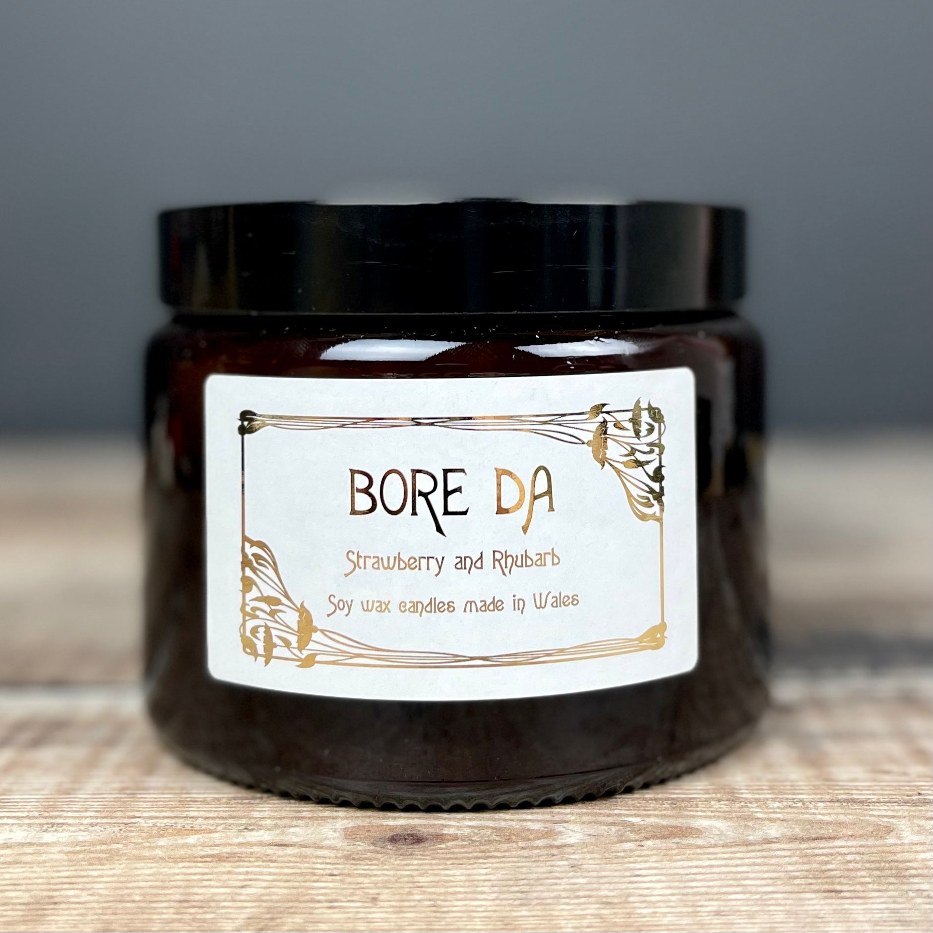Bore Da Three Wick Large Candle – Little Welsh Company
