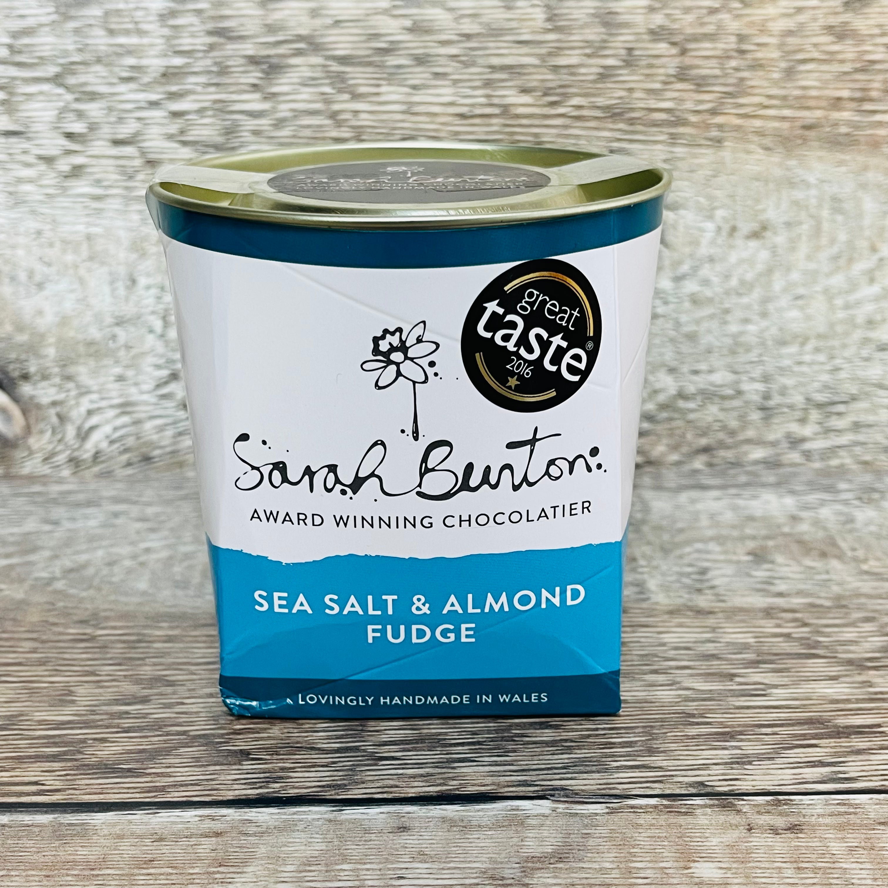 Handmade Welsh Sea Salt and Almond Fudge – Little Welsh Company