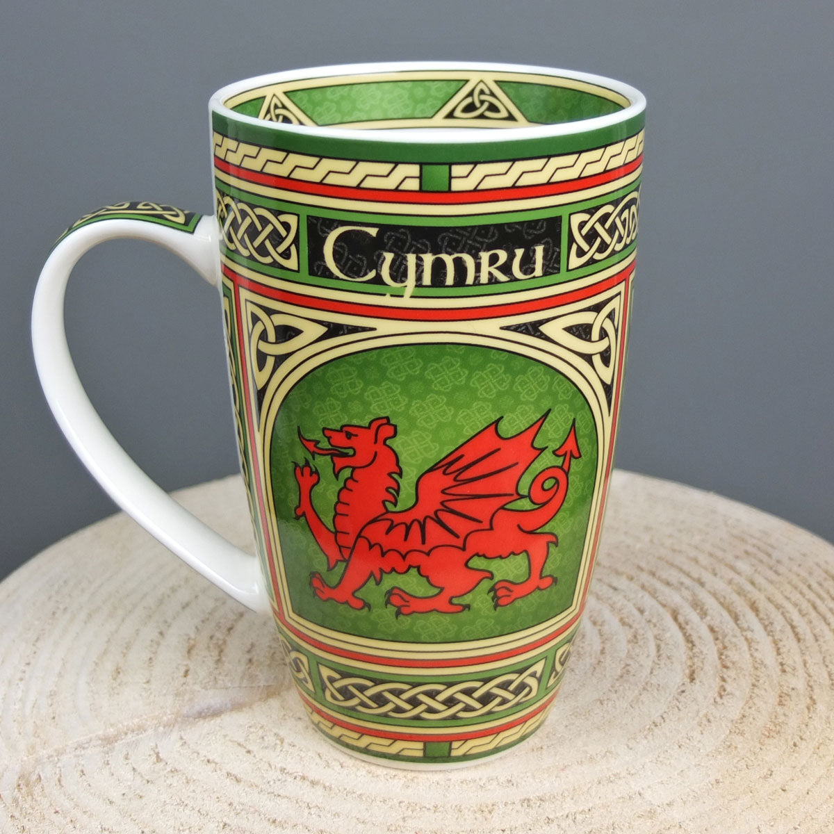 Celtic Dragon Window Mug – Little Welsh Company