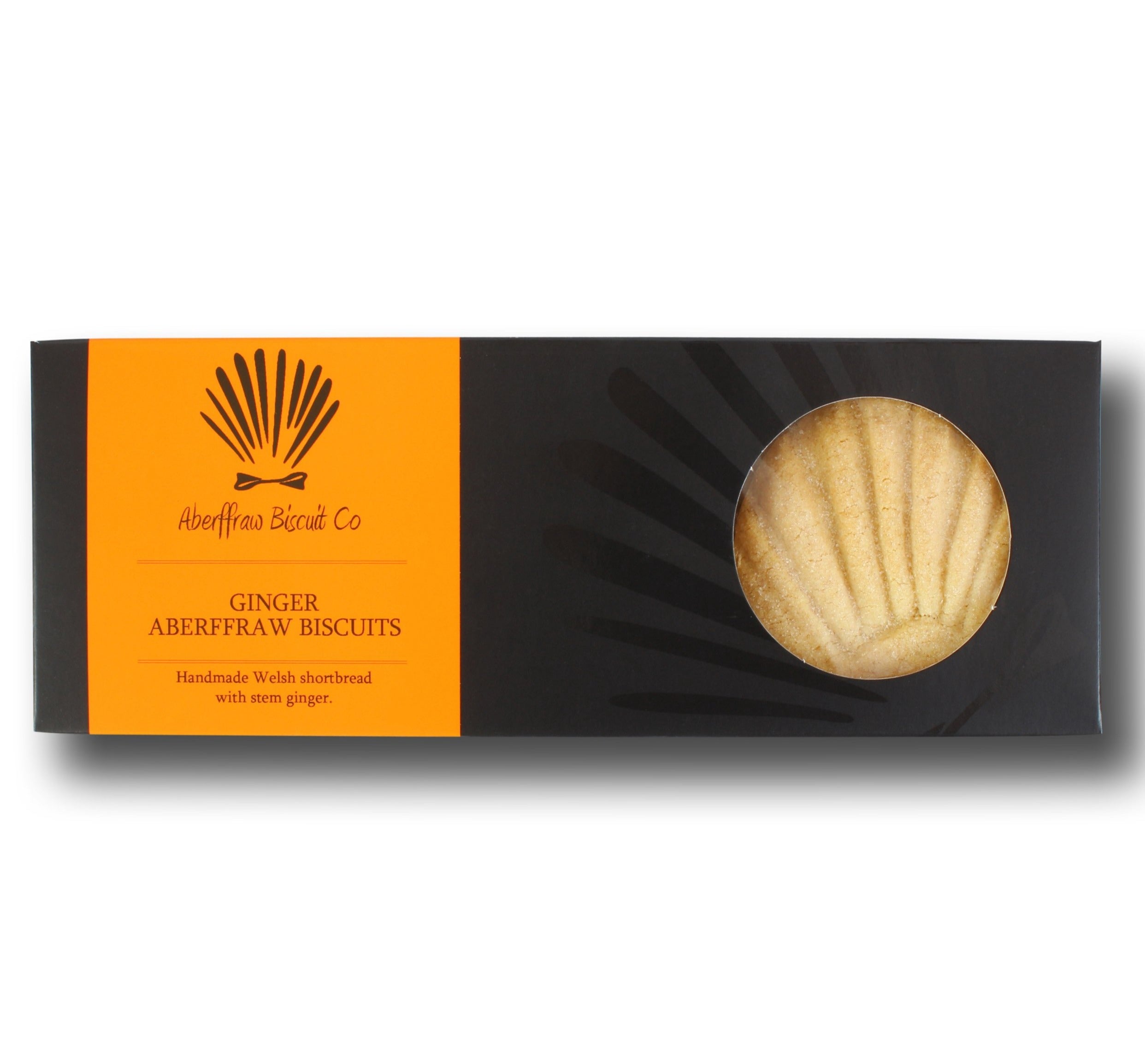Aberffraw Luxury Ginger Shortbread Biscuits – Little Welsh Company