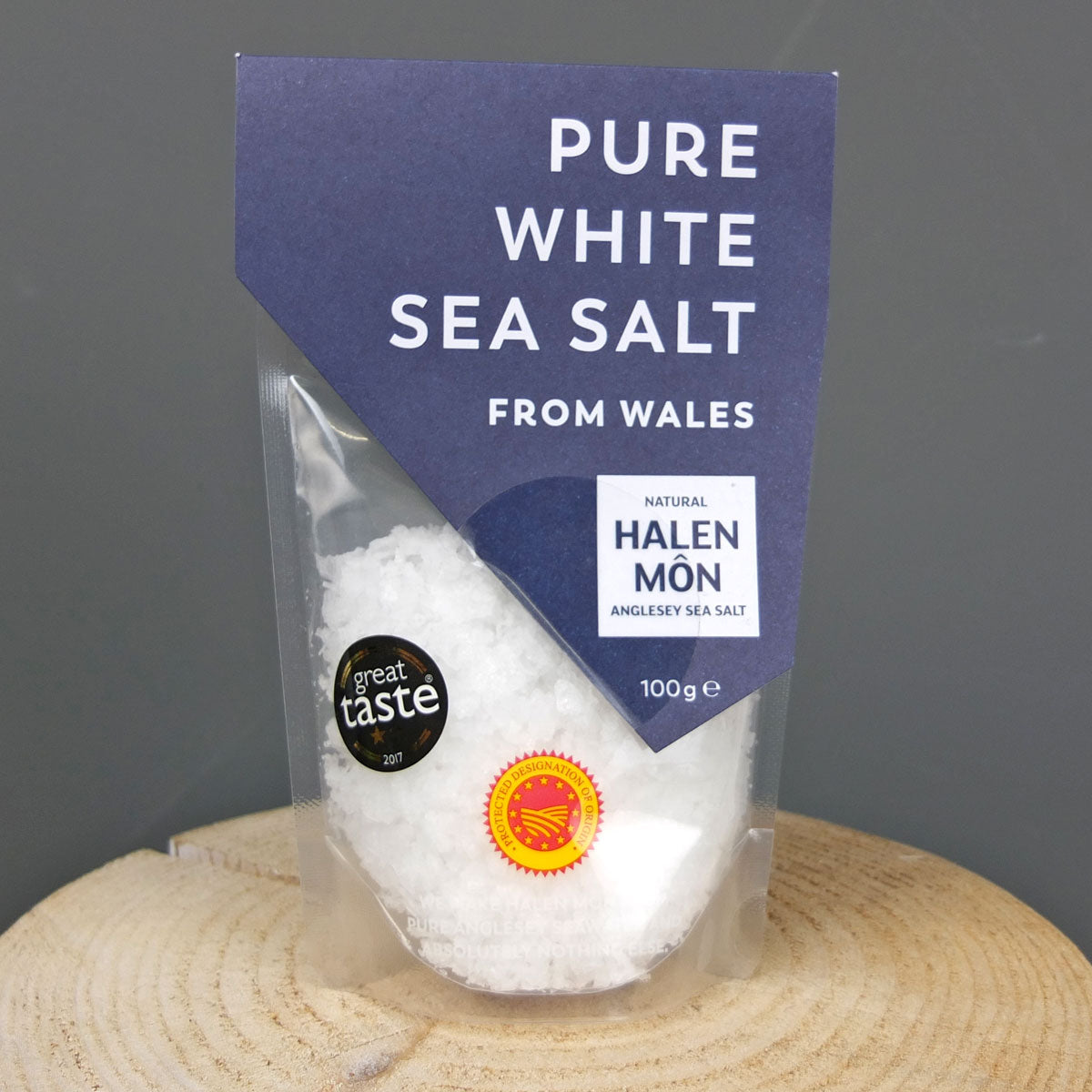Pure White Sea Salt 100g by Halen Mon – Little Welsh Company