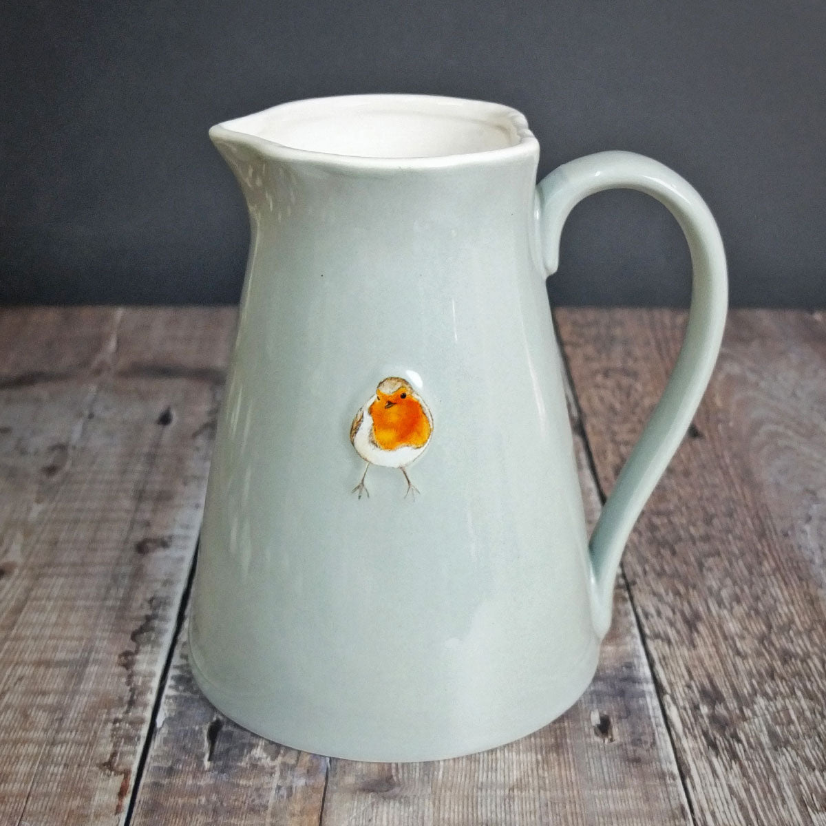 Large Embossed Robin Jug – Little Welsh Company