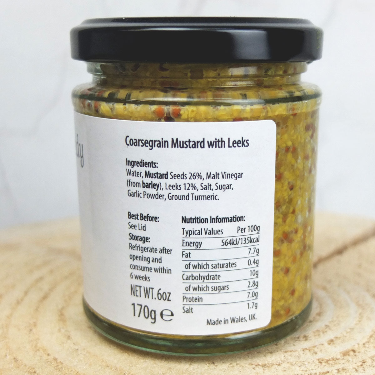 Leek Mustard by Welsh Lady Preserves – Little Welsh Company