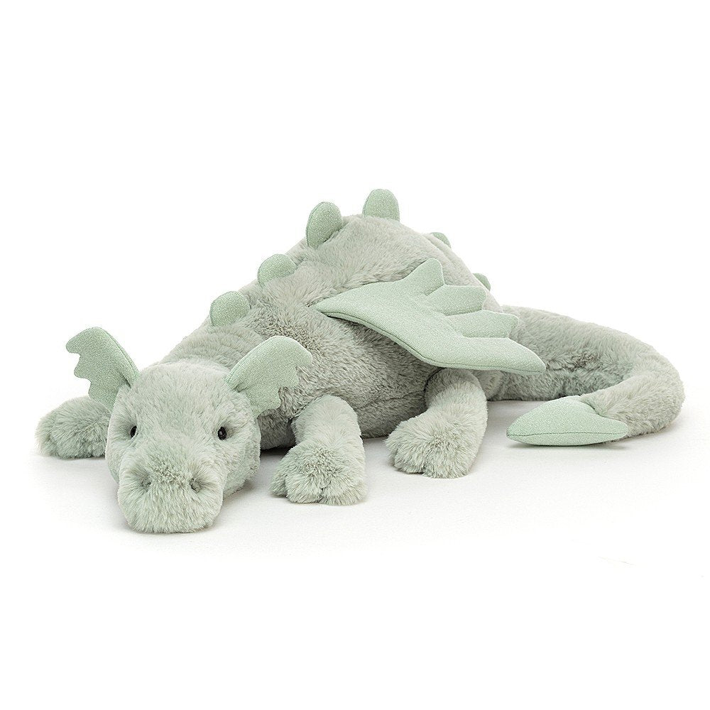 Huge Sage Dragon by Jellycat – Little Welsh Company