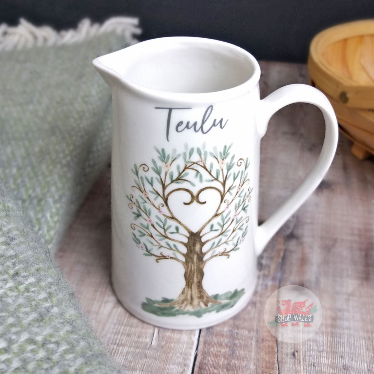 Teulu Family Tree Jug – Little Welsh Company