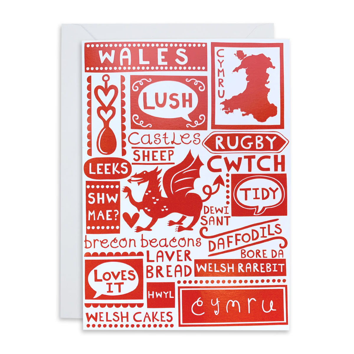 Wales Cymru Card – Little Welsh Company