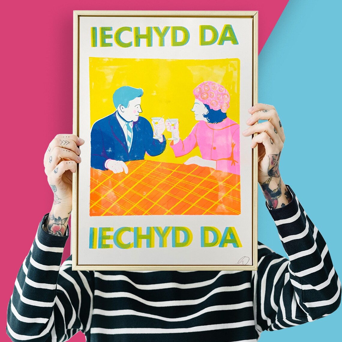 Iechyd Da Print – Little Welsh Company