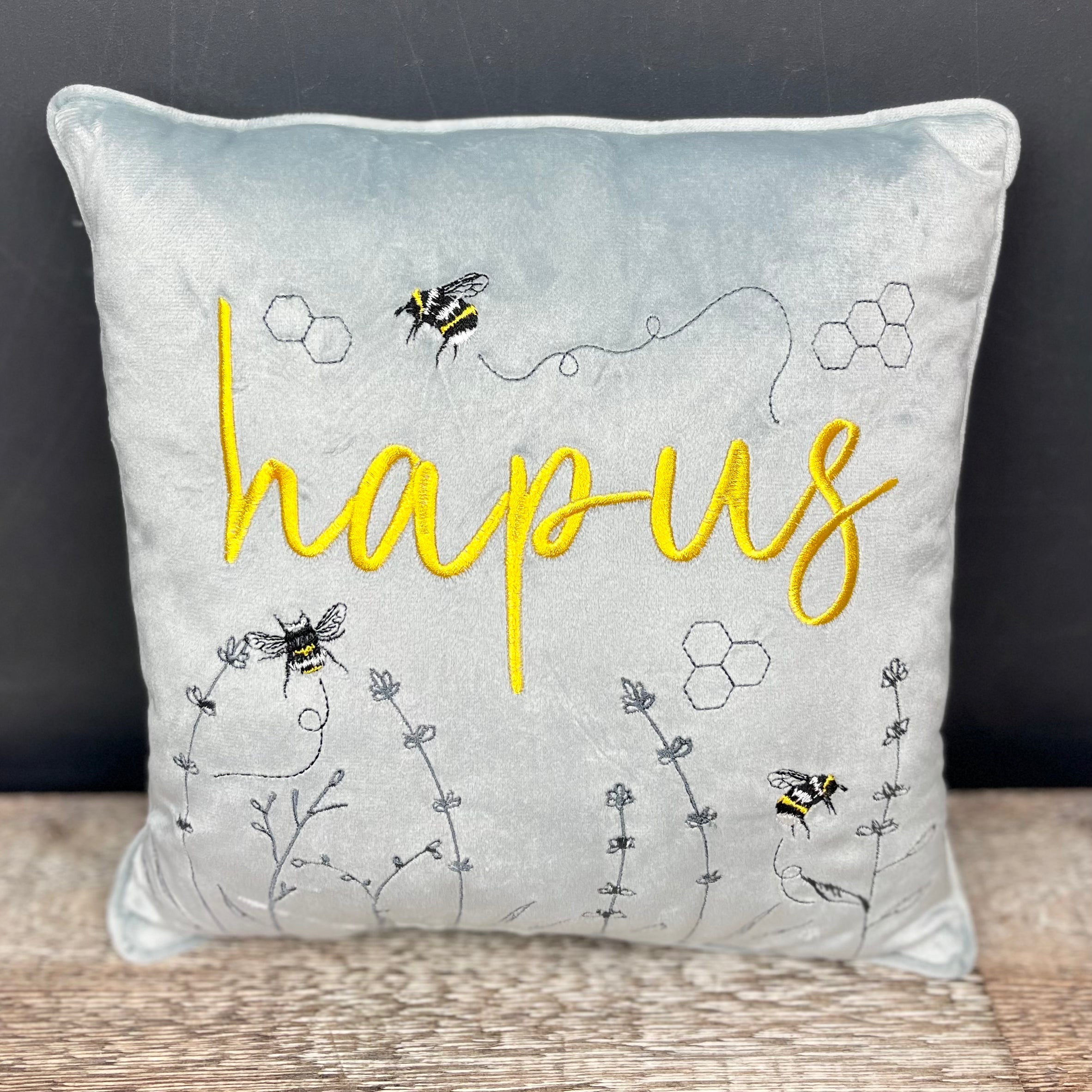 Hapus Bee Cushion – Little Welsh Company