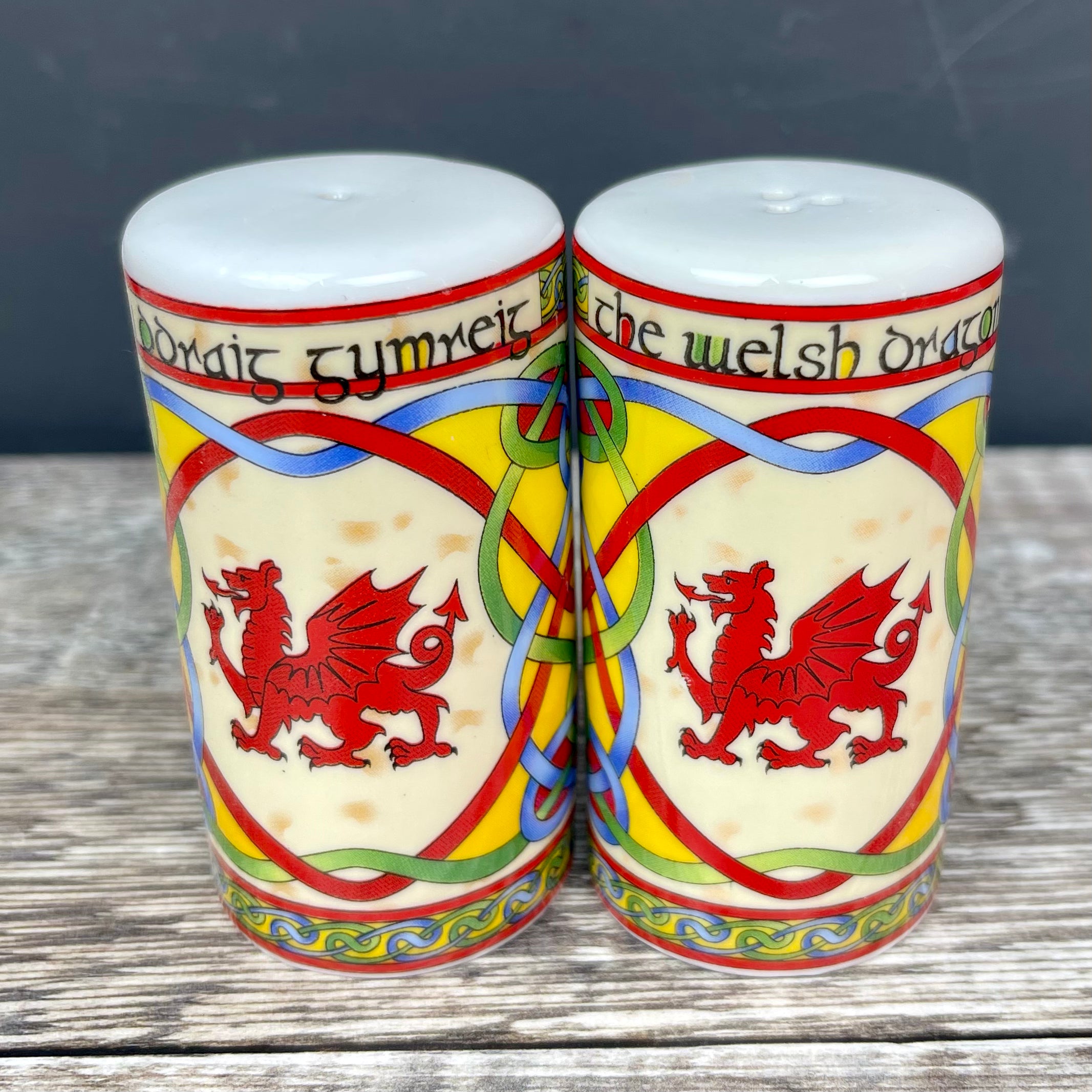 Dragon Salt and Pepper Shakers – Little Welsh Company
